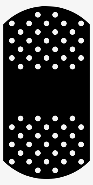 Band Aid Comments - Cute Polka Dots - 492x980 PNG Download - PNGkit