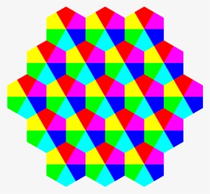 Hexagon Clipart Colorful - Hexagon Colors - 900x900 PNG Download - PNGkit