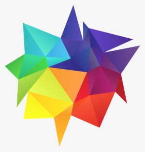 Burst Effect Geometric Triangles Freetoedit - Modern Design Elements ...