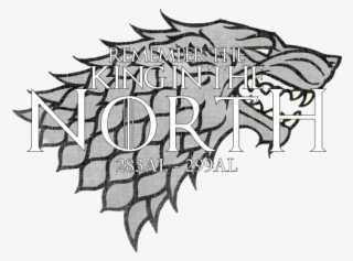 Robb Stark, King In The North, Sigil, Via - Stark Winter Is Coming Logo ...