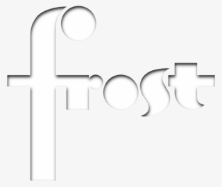 4 Frost Logo White Shadow - Calligraphy - 1250x1146 PNG Download - PNGkit