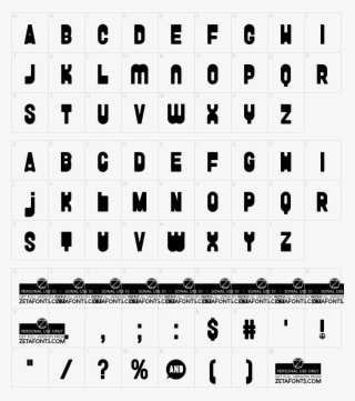 Font Characters - Chewy Font - 1000x1150 PNG Download - PNGkit