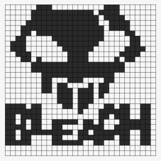 Bleach Perler Bead Pattern / Bead Sprite - Pixel Art Logo Bleach ...