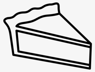 Slice Of Pie Outline - 600x600 PNG Download - PNGkit