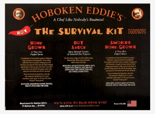 The Survival Kit - Flyer - 1000x1388 PNG Download - PNGkit