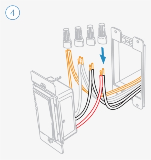 Step-4 - Cap Off Electrical Wires - 1000x1000 PNG Download - PNGkit