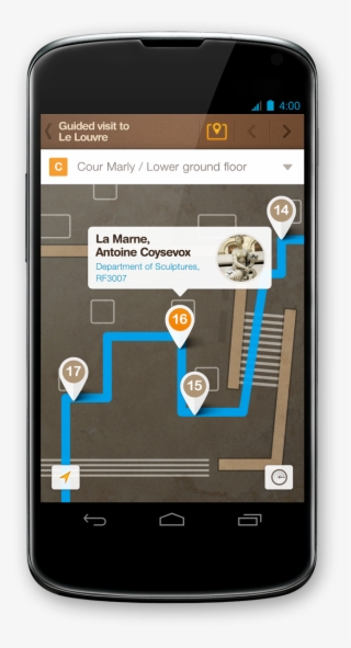Museum Tour Mobile App - 651x1203 PNG Download - PNGkit