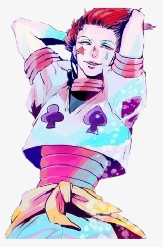 Hisoka Sticker - Illustration - 1024x1553 PNG Download - PNGkit