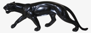 Black Panther Statue - Statue Panthère Noire - 600x600 PNG Download ...