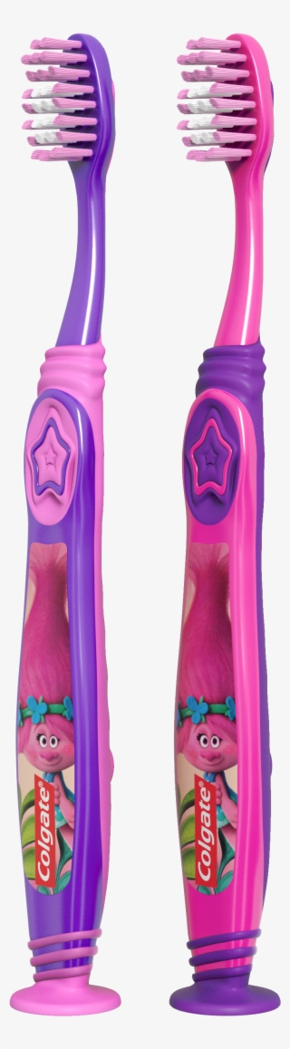Colgate Trolls Kids Manual Toothbrush With Suction - Toothbrush ...