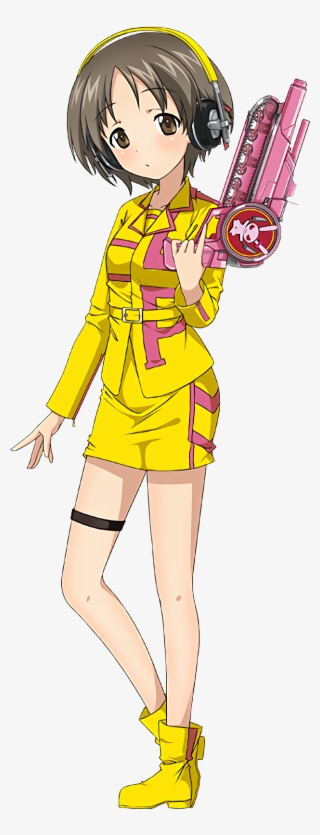 Girls Und Panzer Garter Gun Headphones Transparent - 戦車 道 大 作戦 ...