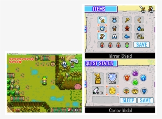 Zelda Gameplay And Inventory - Legend Of Zelda The Minish Cap Inventory ...