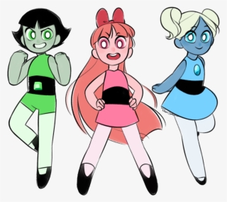 Crossover Ppg Power Puff Girls Steven Universe Steven - Lazytown ...