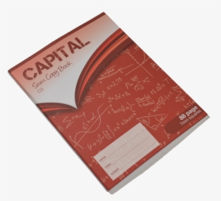 Capital Exercise Book 88 Pages 7mm Squares - Chocolate - 650x650 PNG ...