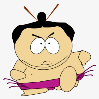 Southpark-eric Cartman Sumo - Emoticones De South Park - 500x666 PNG ...