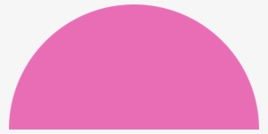 Pink Semicircle - " - Illustration - 1158x579 PNG Download - PNGkit