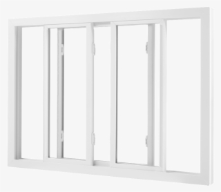 Wallside Windows Double Sliding Window - 1000x1000 PNG Download - PNGkit