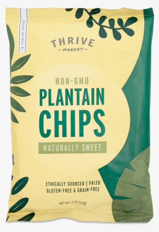 Thrive Market Non-gmo Plantain Chips, Naturally Sweet - Basmati ...