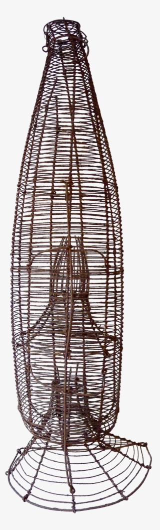 1900s Metal Wire Fish Eel Trap On Chairish - Pencil Skirt - 1116x3687 ...