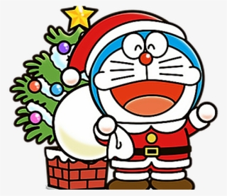Doraemon Clipart Christmas - Santa Doraemon Png - 640x480 PNG Download ...