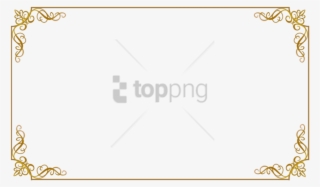 Download Transparent Title Border, Frame, Golden Frame, Border Frame ...