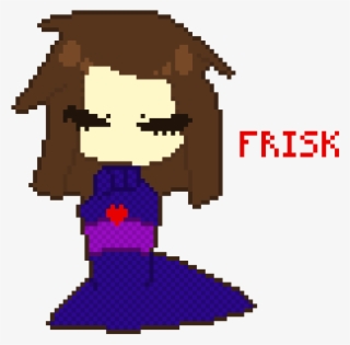Undertale Frisk Sprite - Undertale Frisk Pixel Art - 640x960 PNG ...
