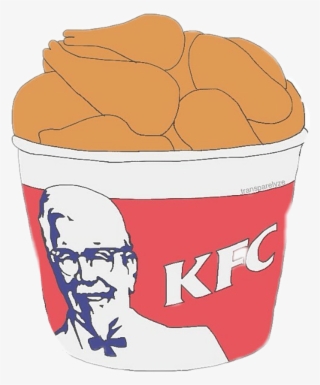 28 Collection Of Kfc Bucket Drawing - Kfc Chicken Clipart Black And ...