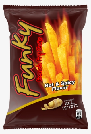Funky Is A Crunchy French Fry Shaped Potato Snack That - Snack ...