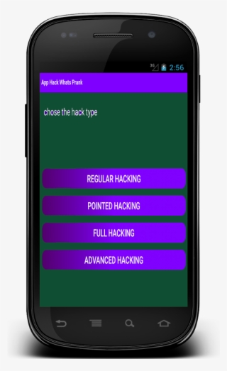Hack And Spy Whats Prank For Android - Iphone - 550x900 PNG Download ...