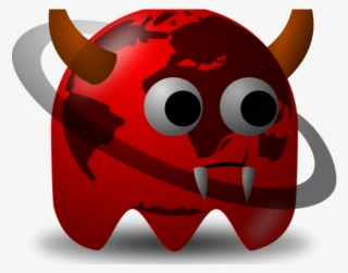 Demon Clipart Smiley Face - Pacman Baddies - 640x480 PNG Download - PNGkit