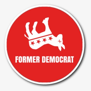 Former Democrat Sticker - Emblem - 1064x1064 PNG Download - PNGkit