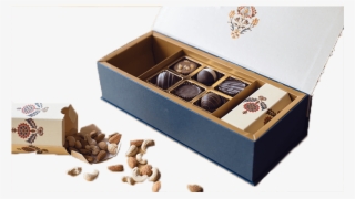 Jus' Trufs Diwali Chocolate And Dry Fruit Festive Box - Chocolate ...