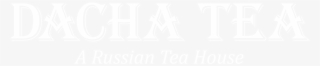 Dacha Tea Logo Medium White - Graphic Design - 1335x275 PNG Download ...