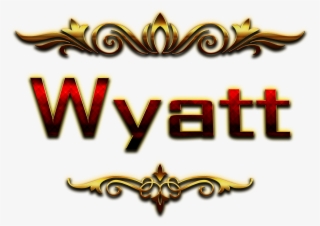 Wyatt Decorative Name Png - Abhi Name - 1591x1110 PNG Download - PNGkit