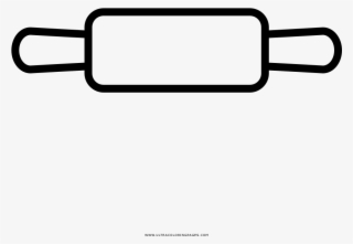 Rolling Pin Coloring Page - Parallel - 1000x1000 PNG Download - PNGkit