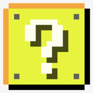Mario Block Transparent Clipart Free Download Ya Webdesign - Pixel ...