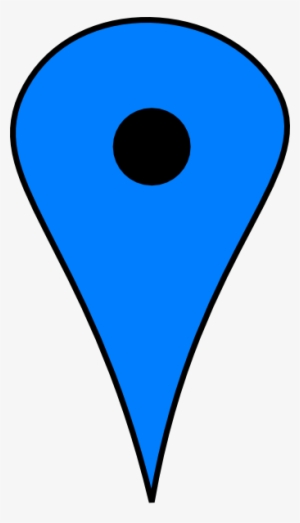 Small - Google Map Icon Blue - 342x597 PNG Download - PNGkit