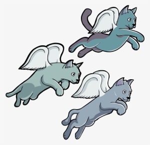 Flying Cats - Cat - 2738x2738 PNG Download - PNGkit