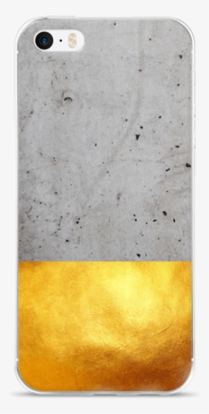 Concrete Dipped In Gold Iphone Case - Film - 600x600 PNG Download - PNGkit