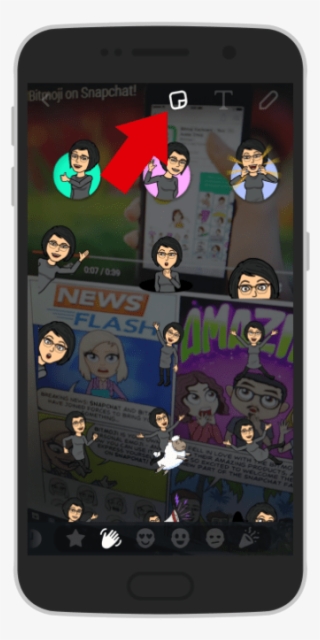 Customise Your Snapchat Posts With Your Personalised - Iphone - 444x800 ...