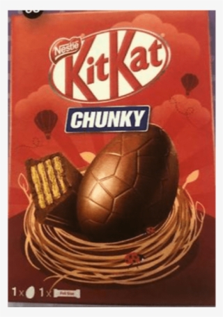 Nestle Kit Kat Easter Egg Plus A Kit Kat Crunchy Bar - Kit Kat Chunky ...