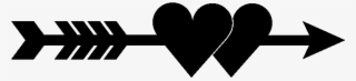 Sticker Flêche À Cœur Stickers - Flèche Dans Le Coeur - 800x800 PNG ...