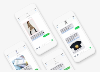 Mobile Messaging Examples - Iphone - 1524x1140 PNG Download - PNGkit