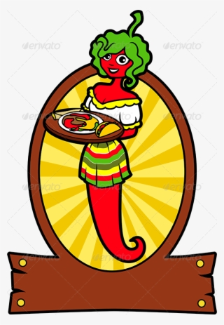 Pepper Girl Cartoon - 590x855 PNG Download - PNGkit