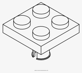 Lego Brick Coloring Page - Circle - 1000x1000 PNG Download - PNGkit