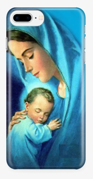 Mother Maria And Baby Jesus - Gospel Luke 2 16 21 - 1024x1024 PNG ...