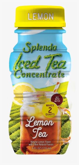 Splenda® Lemon Iced Tea Concentrate - Plastic Bottle - 750x1277 PNG ...