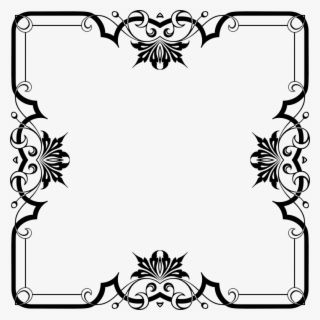 Transparent Border Frame Victorian Border Frame Fancy - Victorian ...