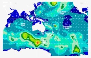 Wave Tracker - World Map - 718x458 PNG Download - PNGkit