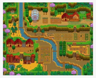 Delmona - Stardew Valley Standard Farm Layout - 1280x1040 PNG Download - PNGkit